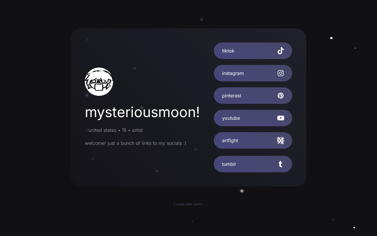 mysteriousmoons carrd